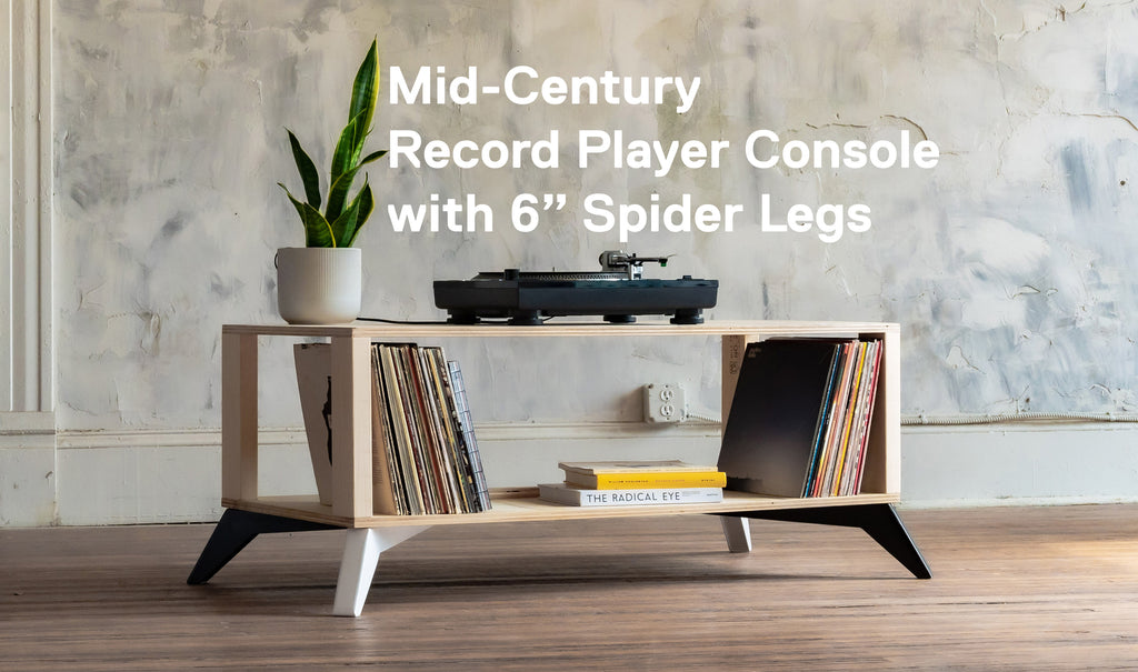 Build a Mid-Century Record Player Console in Under an Hour – Semi Exact