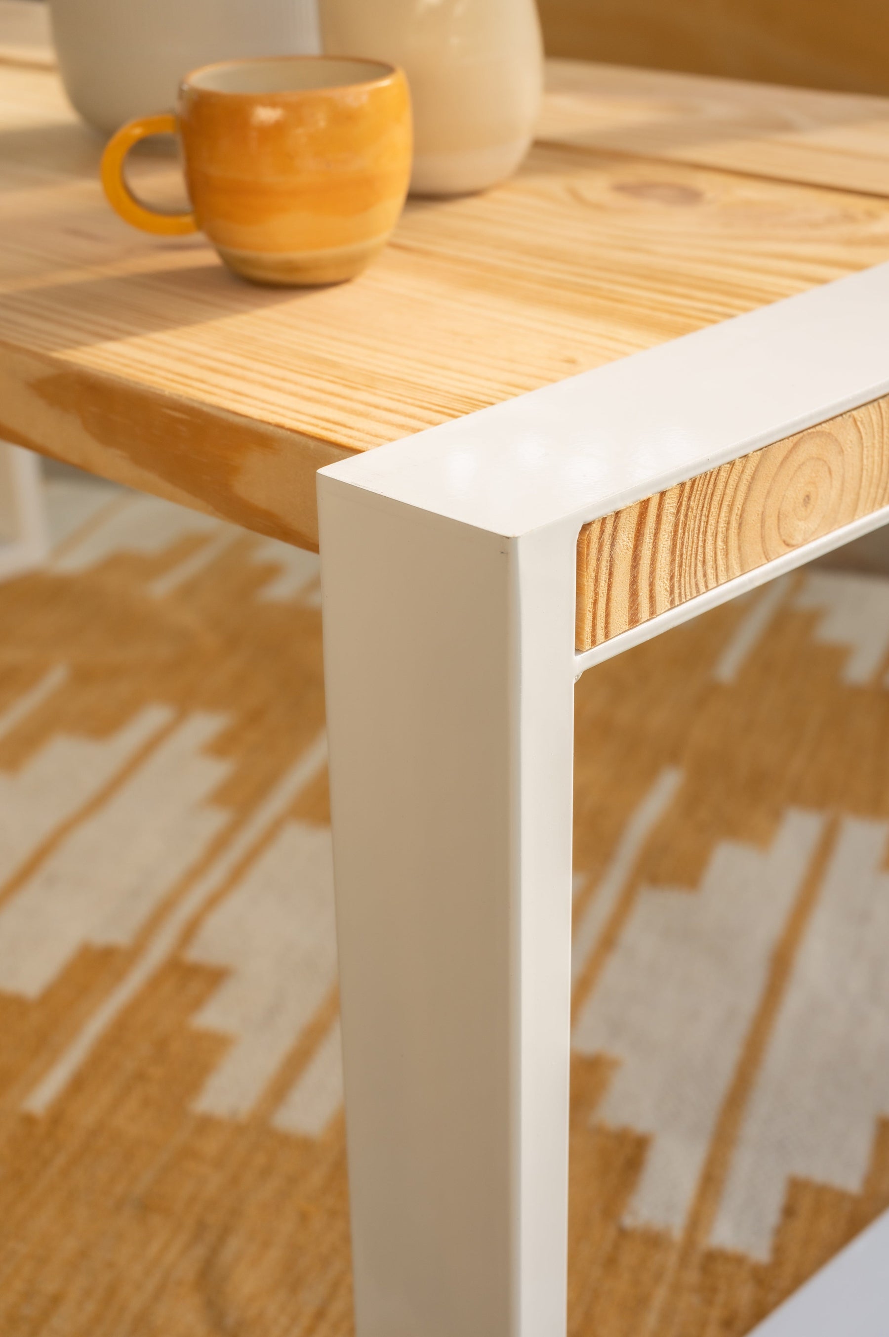DIY Outdoor Slat Table & Bench Leg – Semi Exact