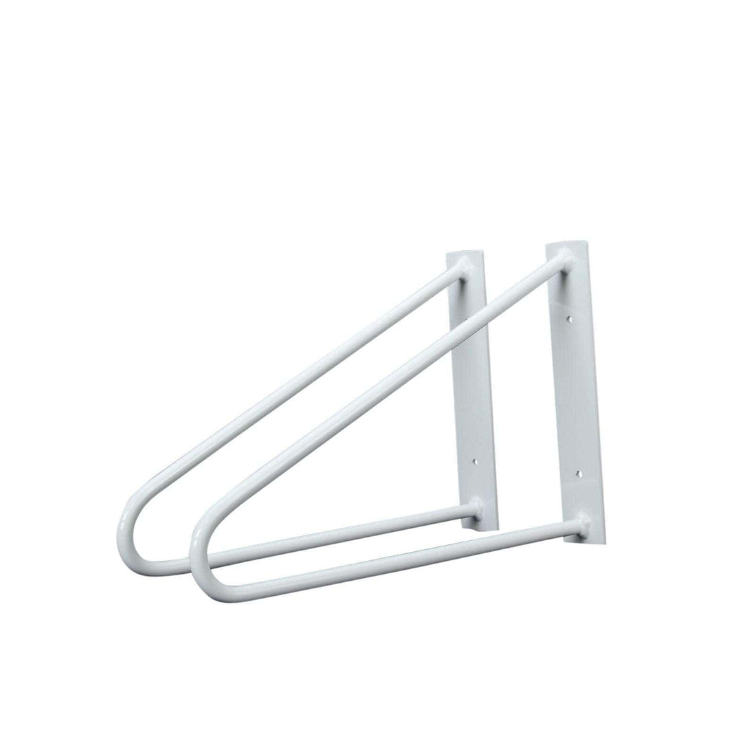 Hairpin Shelf Brackets & Floating Desks - 6" - 28" - Colored or Raw ...